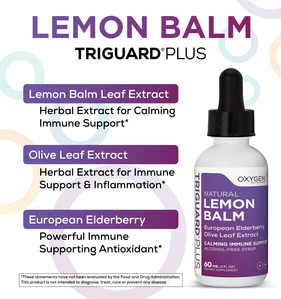 natural stress relief with lemon balm