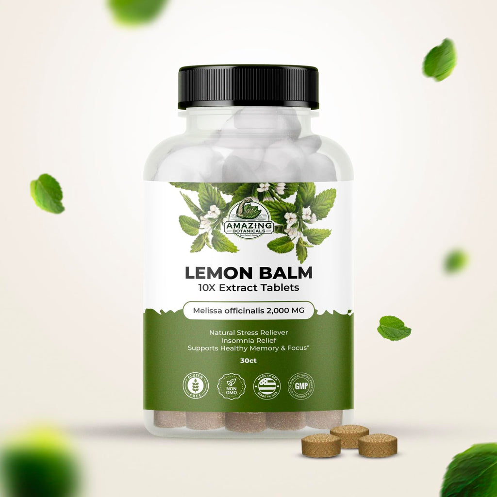 Natural stress relief with Lemon Balm