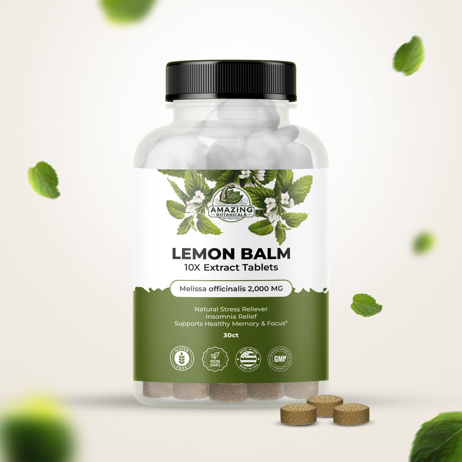 Natural stress relief with Lemon Balm