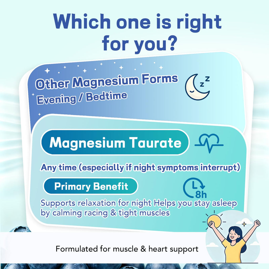 Natural stress relief with Magnesium gummies