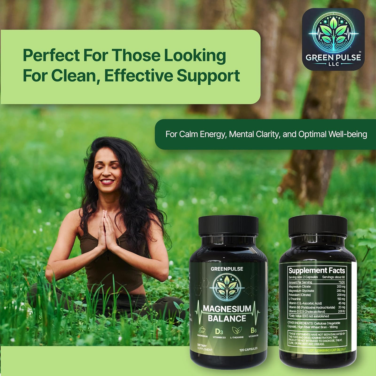 Natural stress relief with magnesium