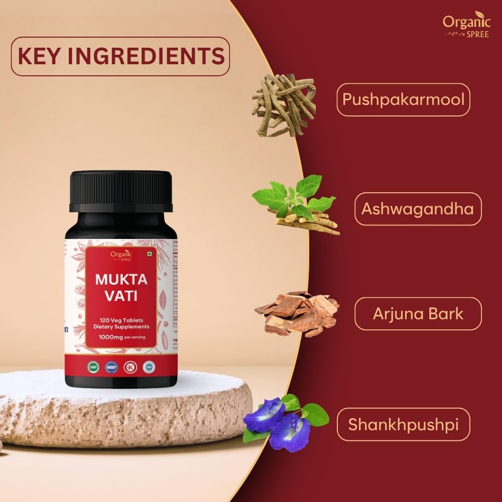 natural stress relief with mukta vati