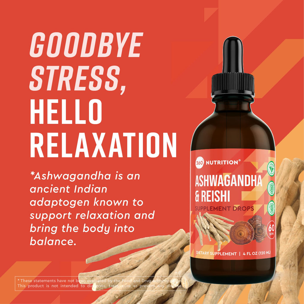 natural stress relief with mushroom drops