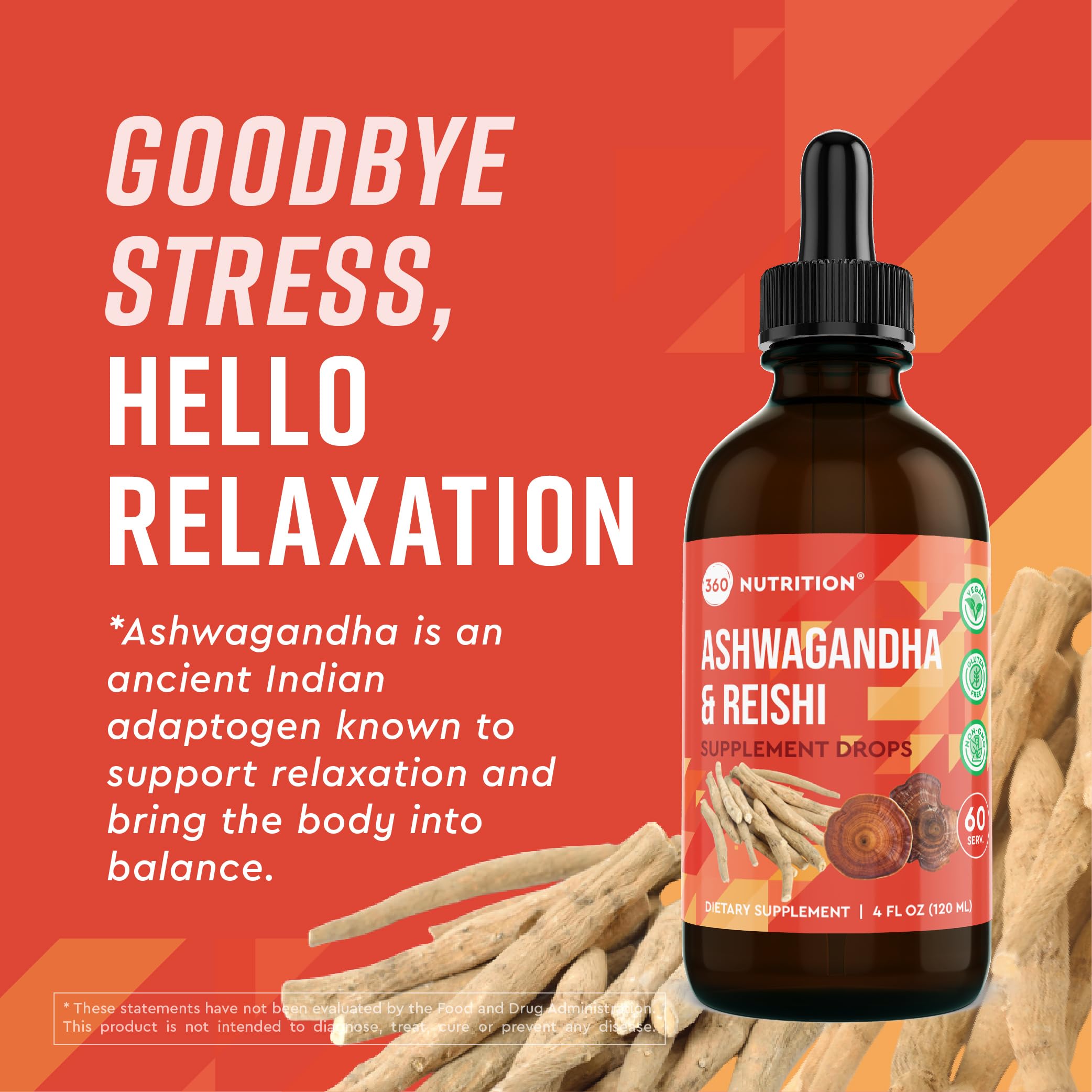 natural stress relief with mushroom drops