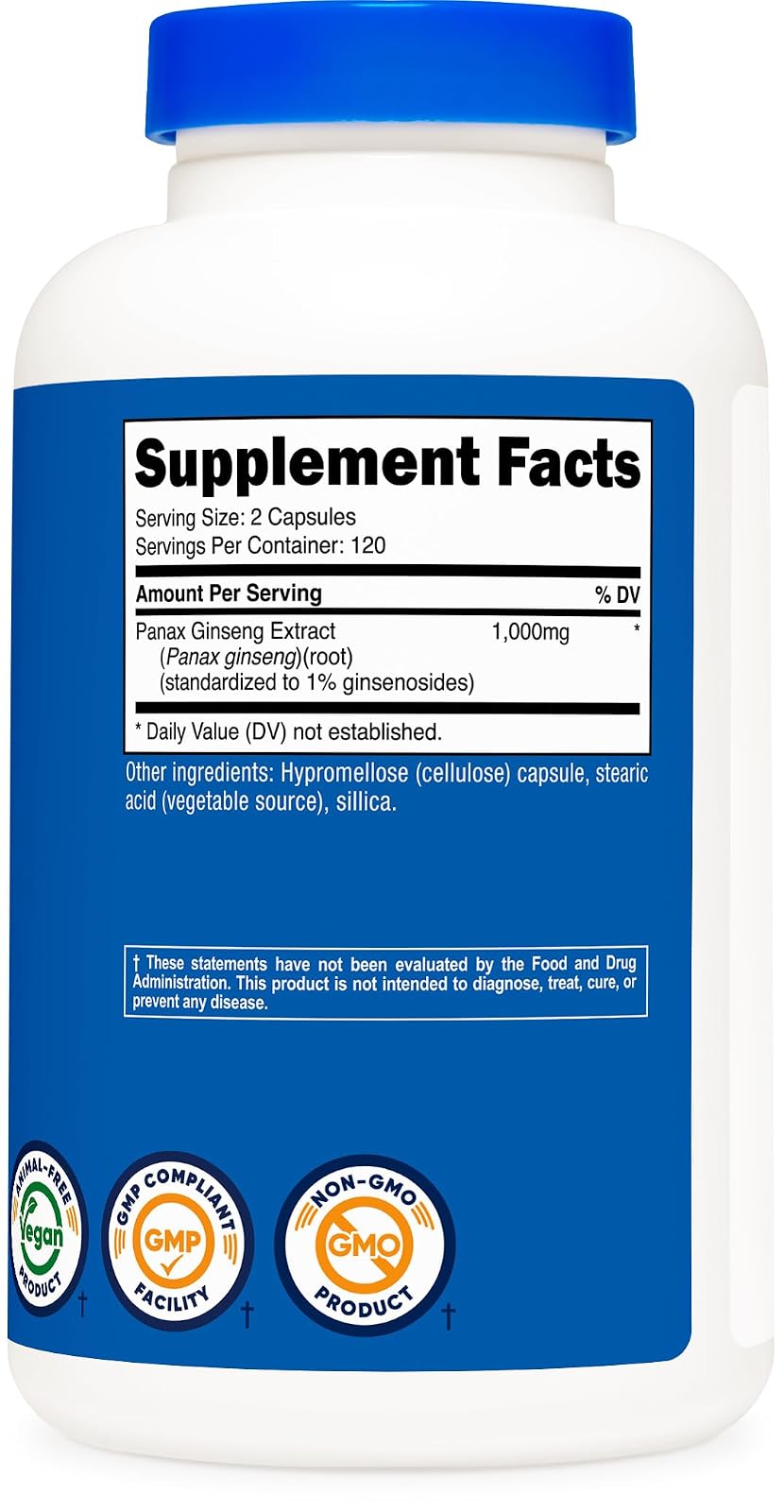 Natural stress relief with Nutricost Ginseng