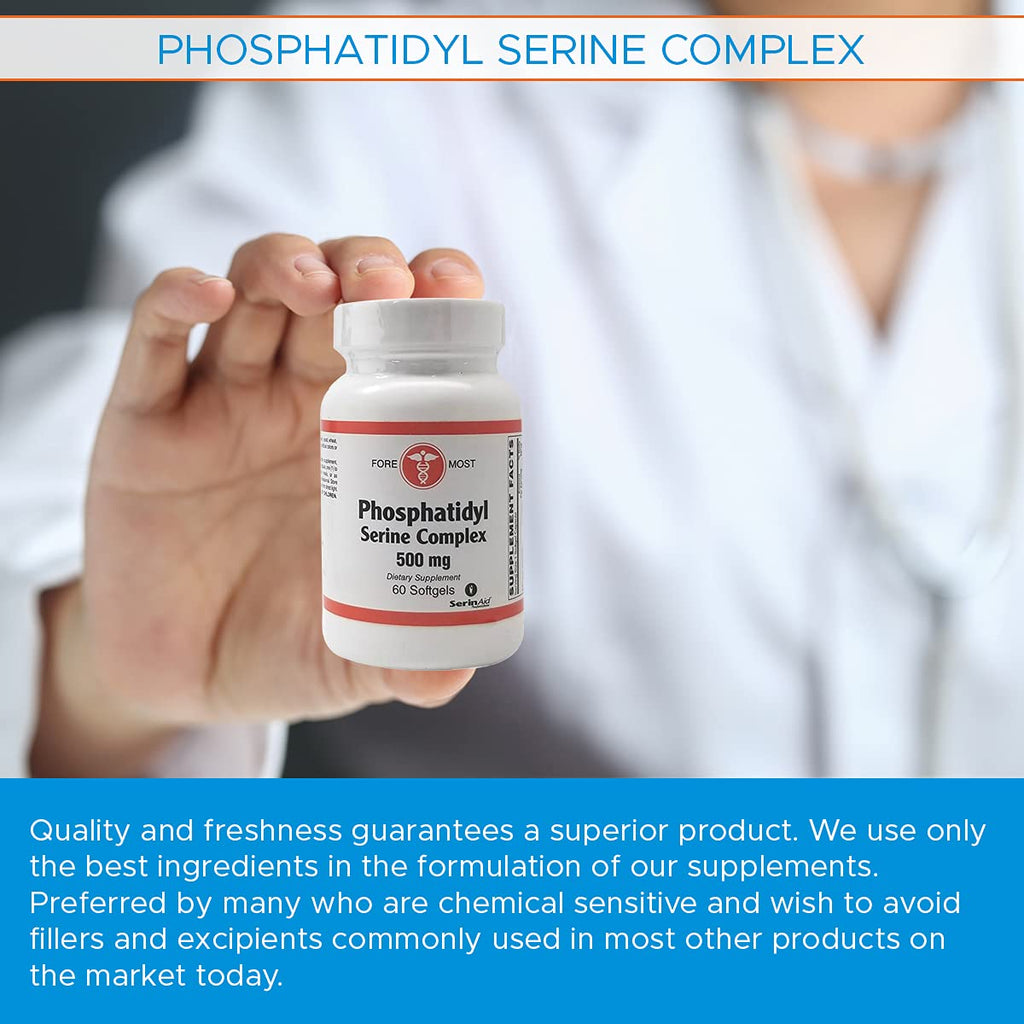 Natural stress relief with phosphatidyl serine