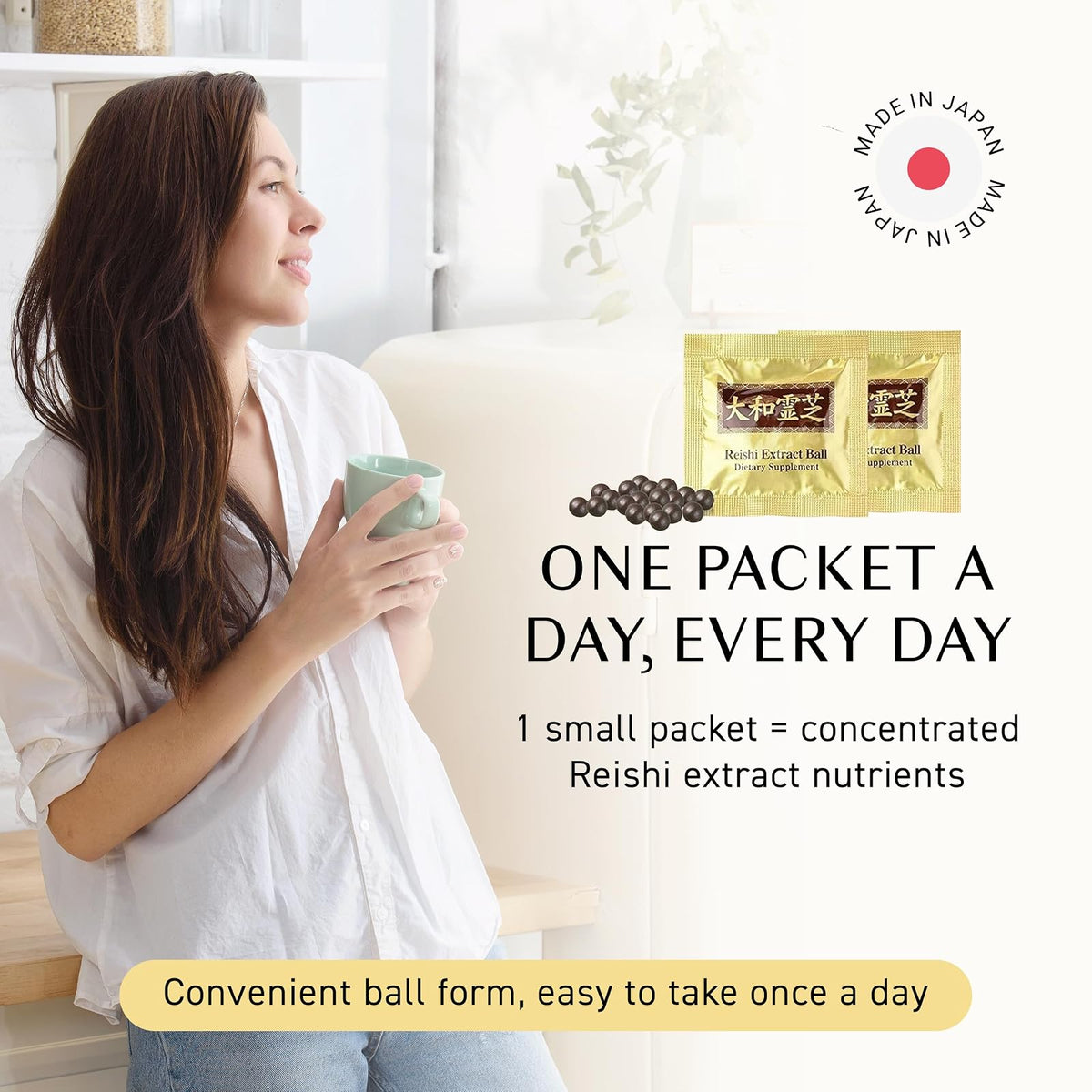 Natural stress relief with Reishi balls