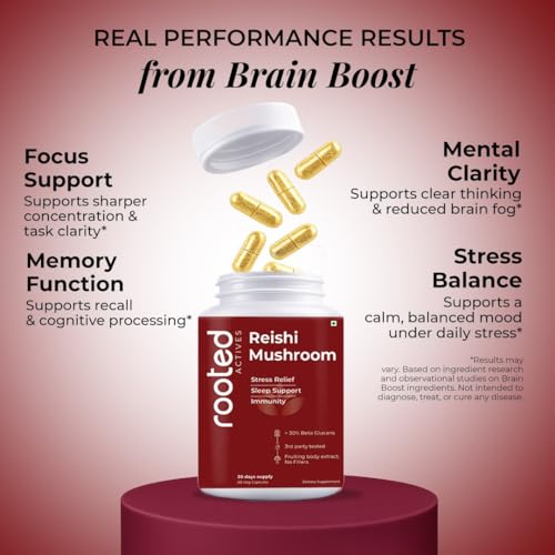 natural stress relief with reishi mushrooms