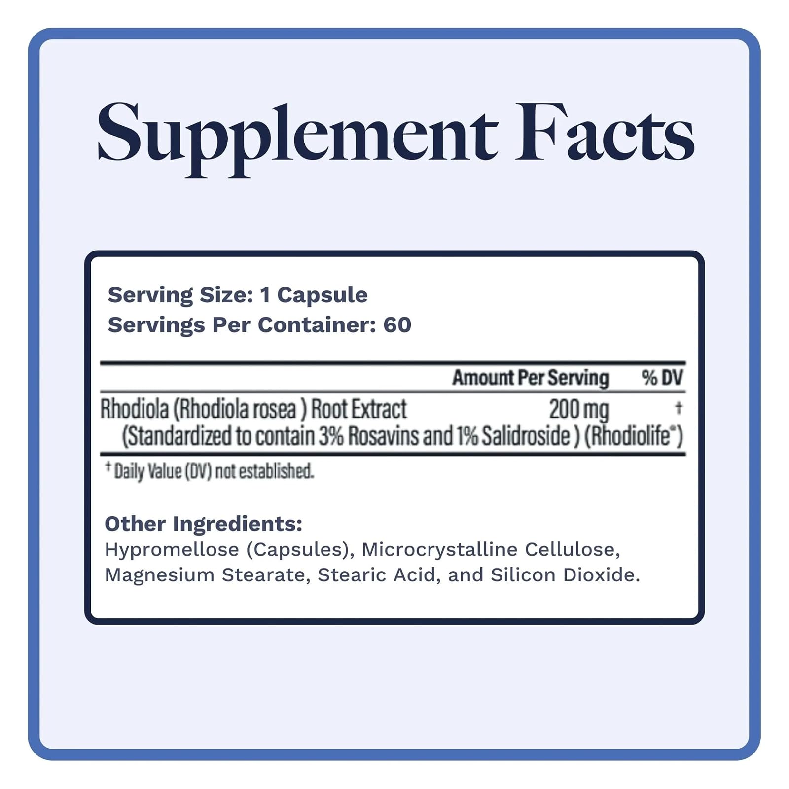 natural stress relief with Rhodiola
