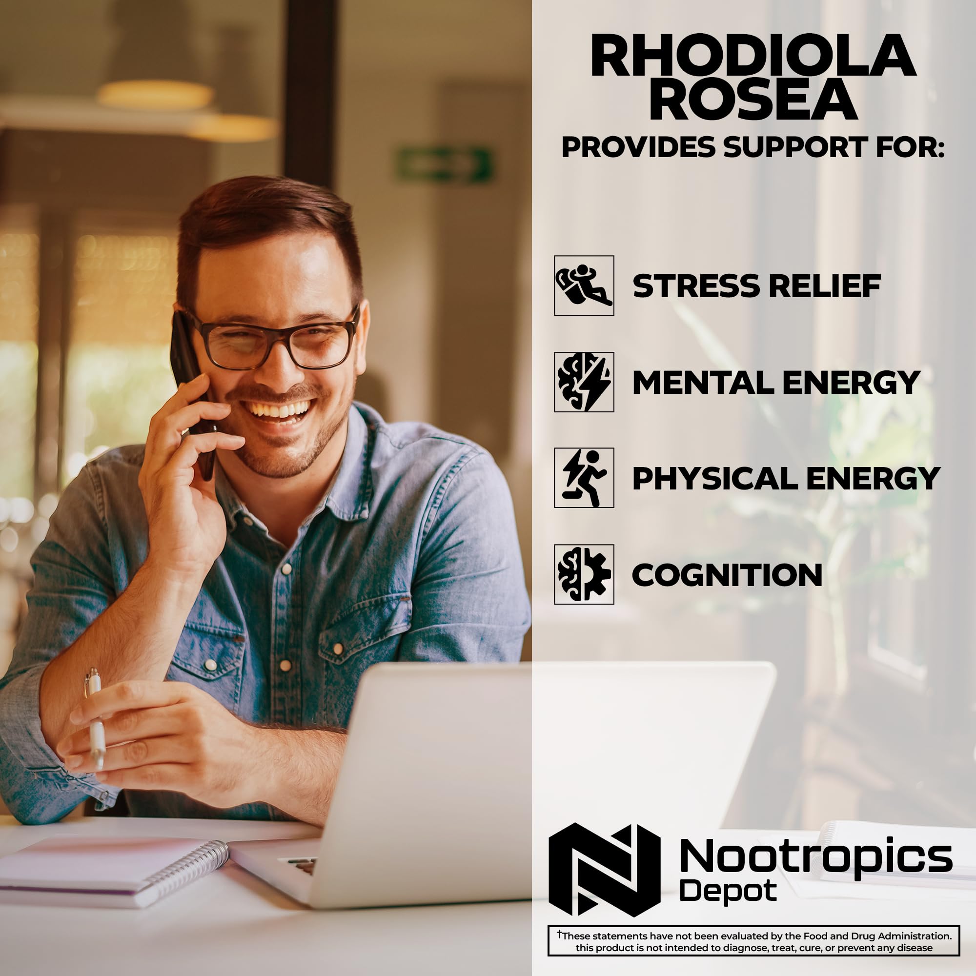 Natural stress relief with Rhodiola