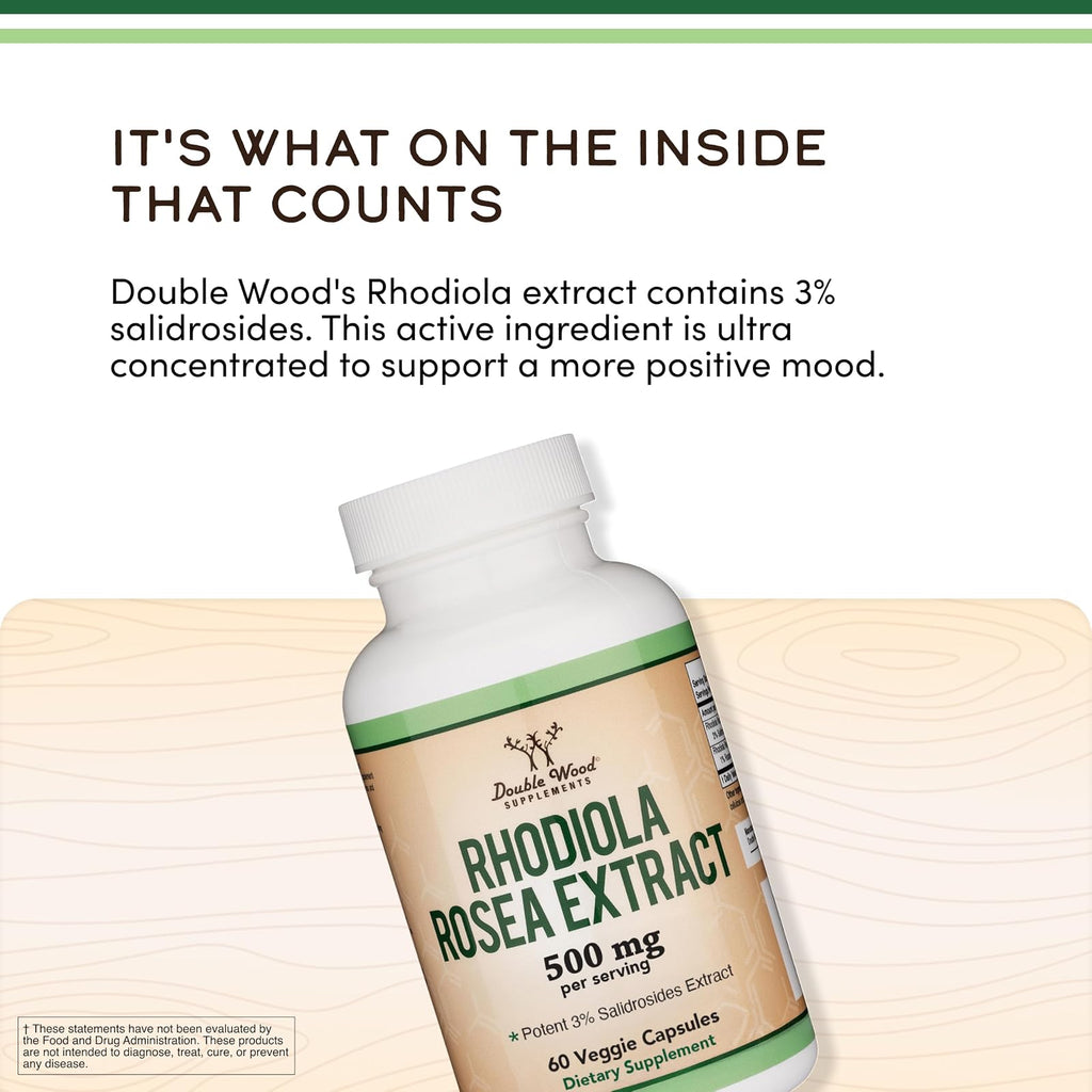 Natural stress relief with Rhodiola