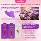 Natural stress relief with saffron gummies