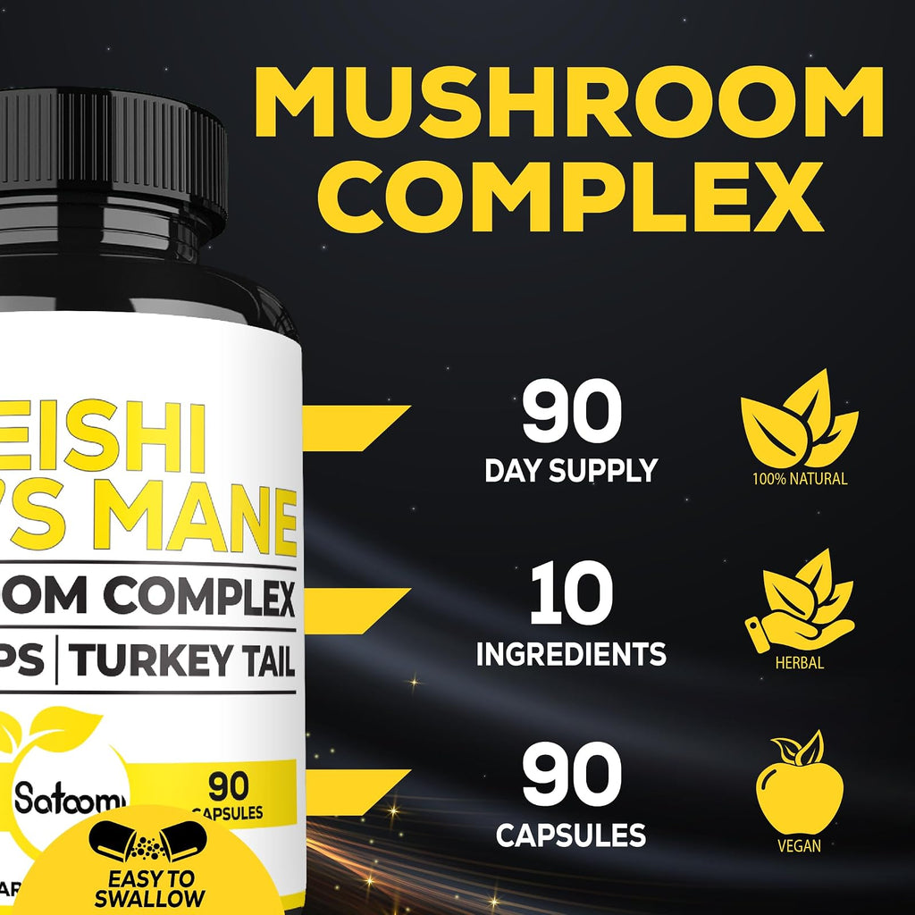 Natural stress relief with Satoomi mushrooms