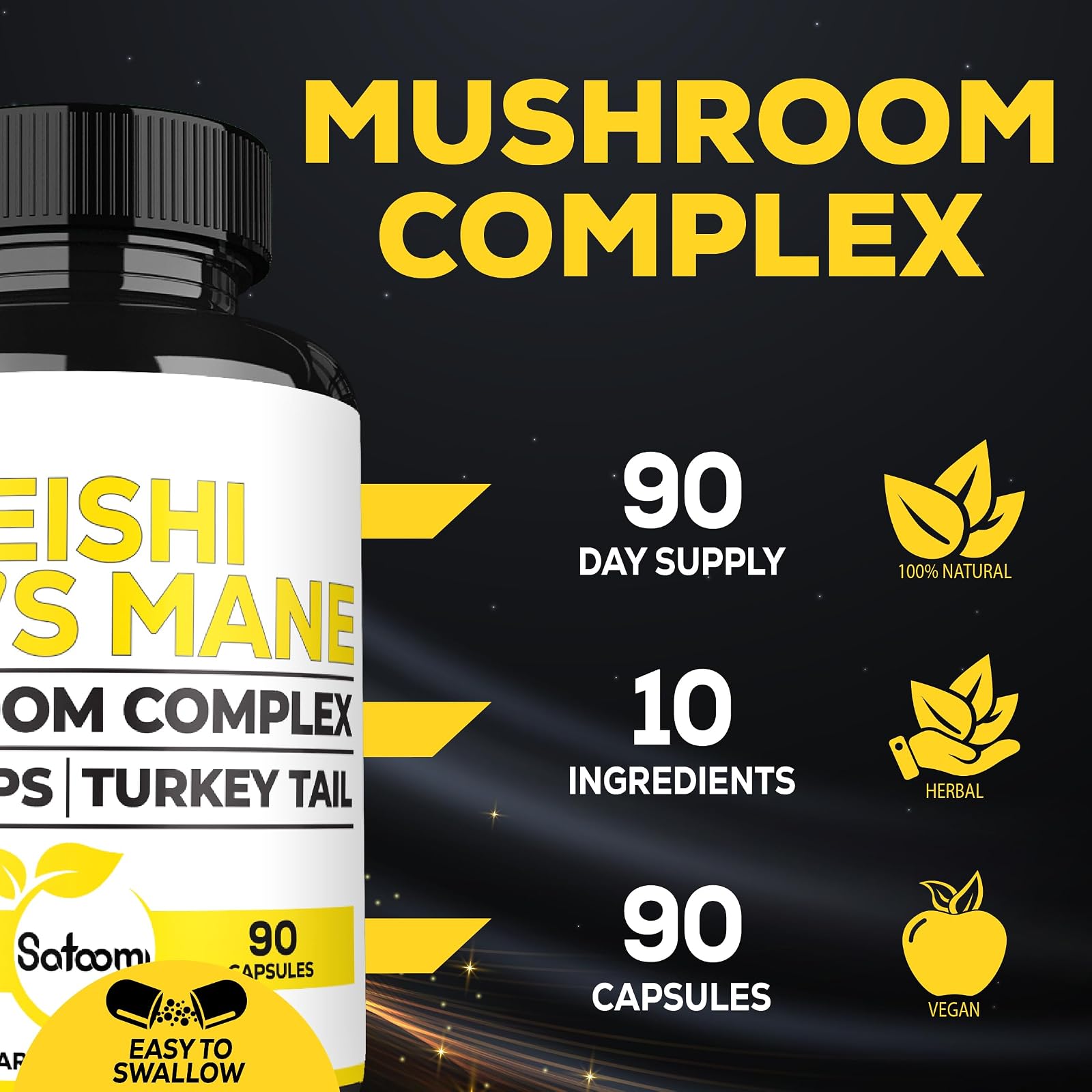 Natural stress relief with Satoomi mushrooms