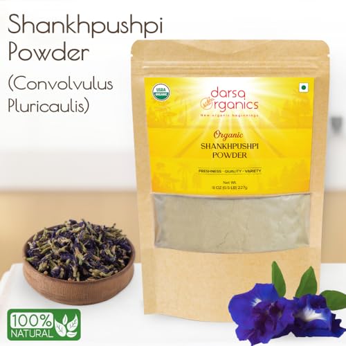 natural stress relief with Shankhpushpi powder
