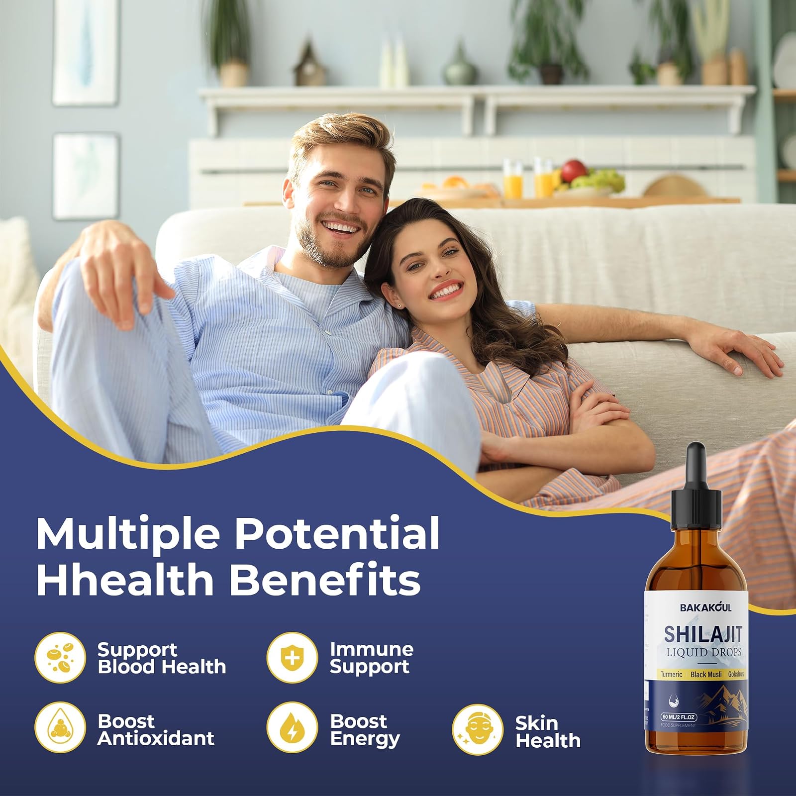 Natural stress relief with Shilajit