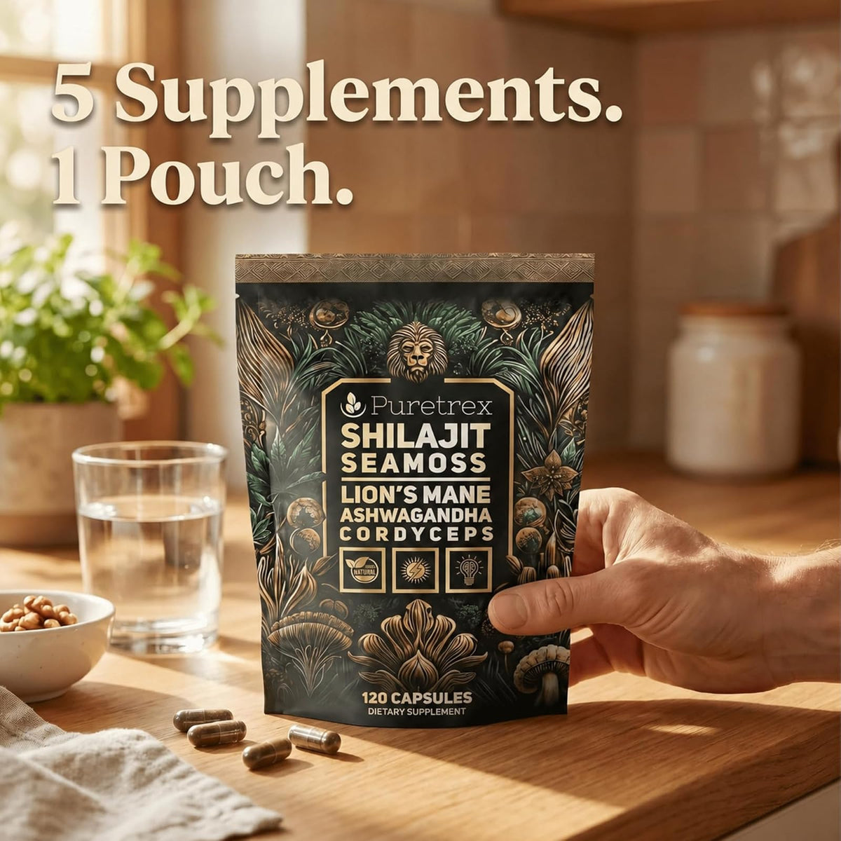 Natural stress relief with Shilajit