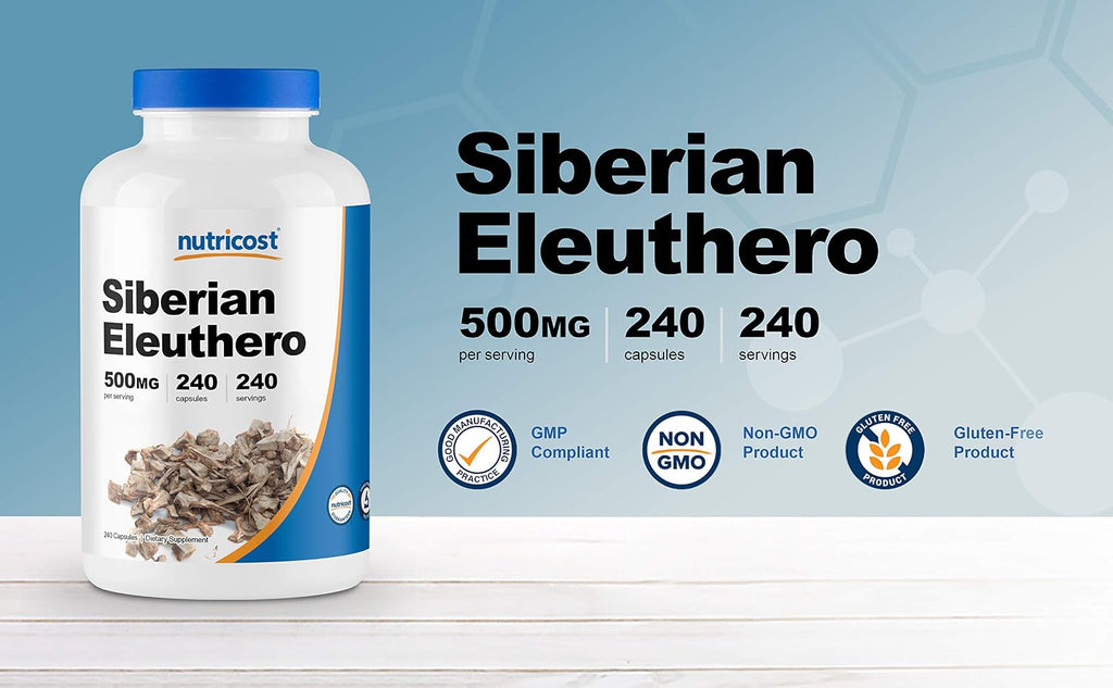 Natural stress relief with Siberian Eleuthero