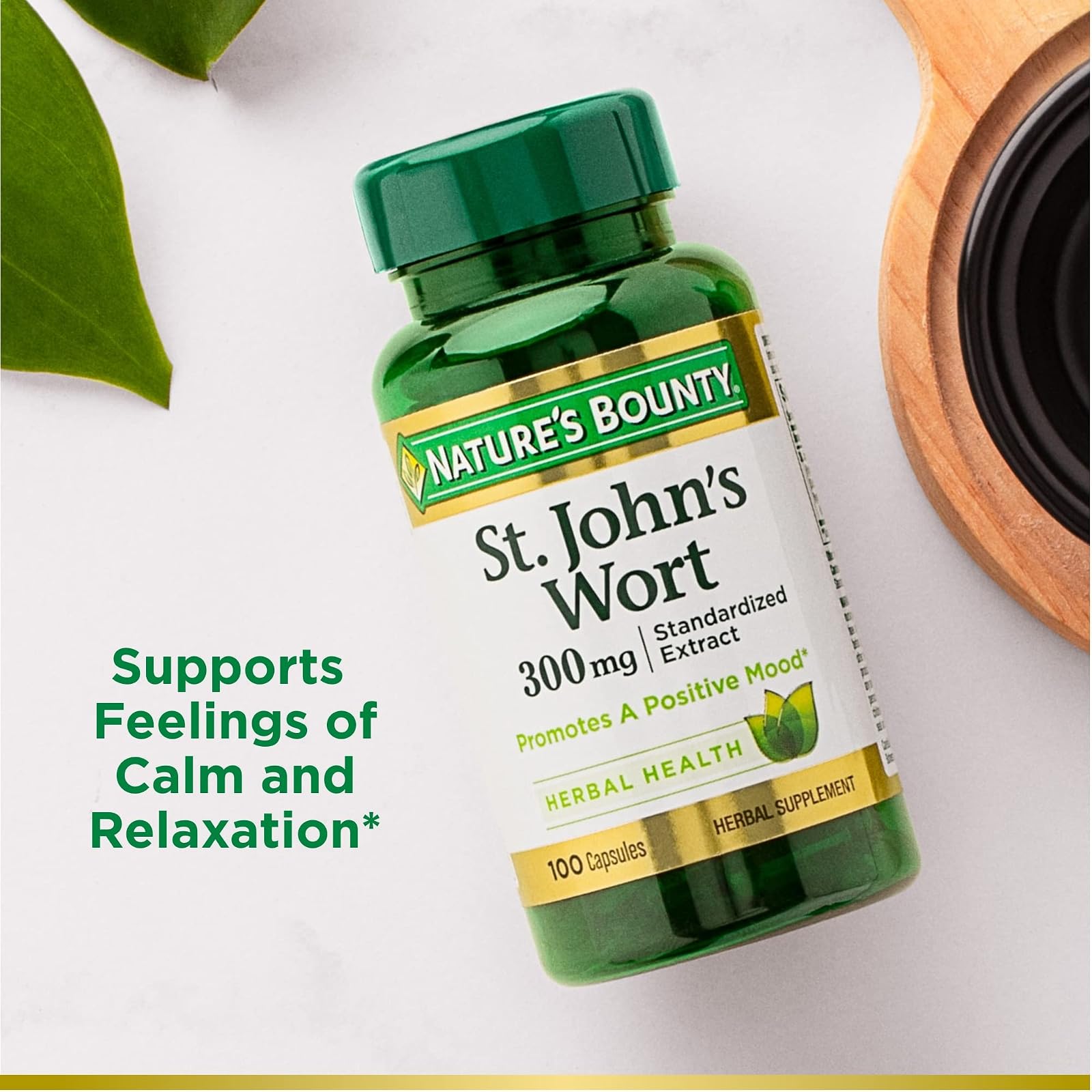 Natural stress relief with St. John's Wort