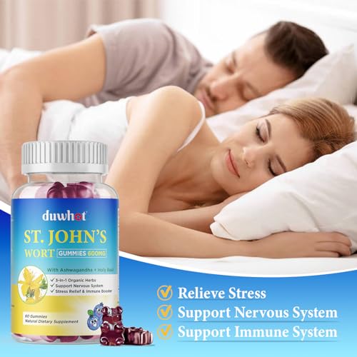natural stress relief with st. john's wort