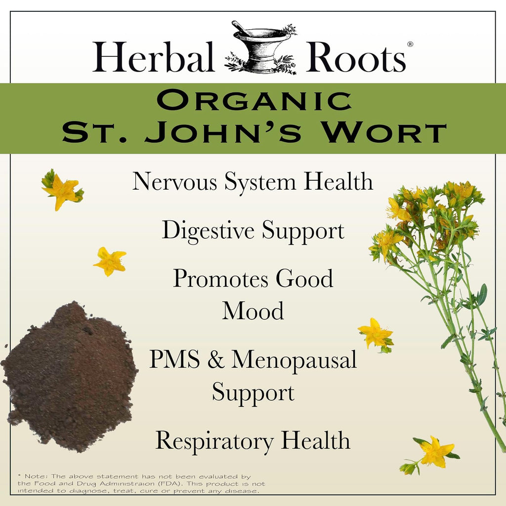 Natural stress relief with St. John's Wort