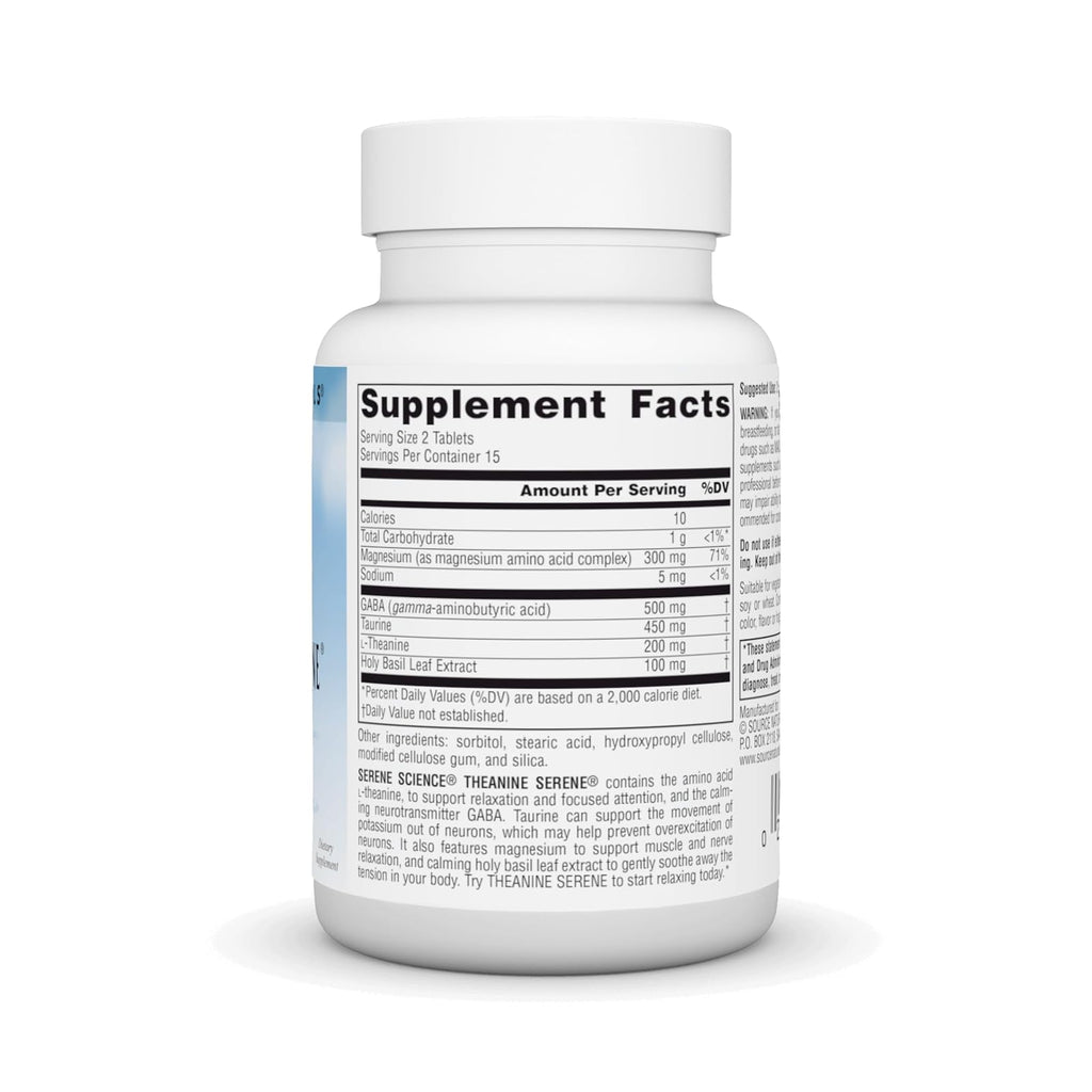 Natural stress relief with Theanine