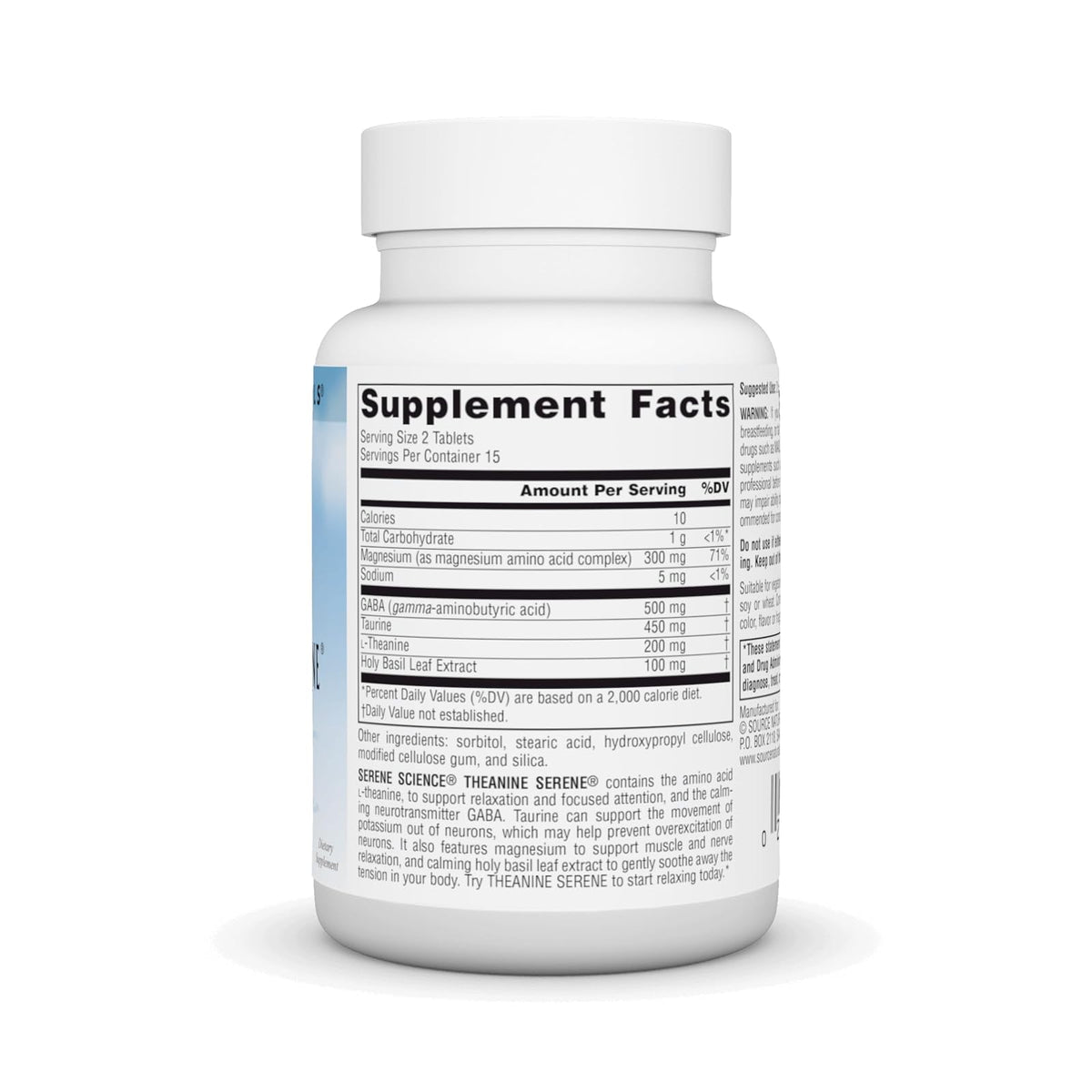 Natural stress relief with Theanine
