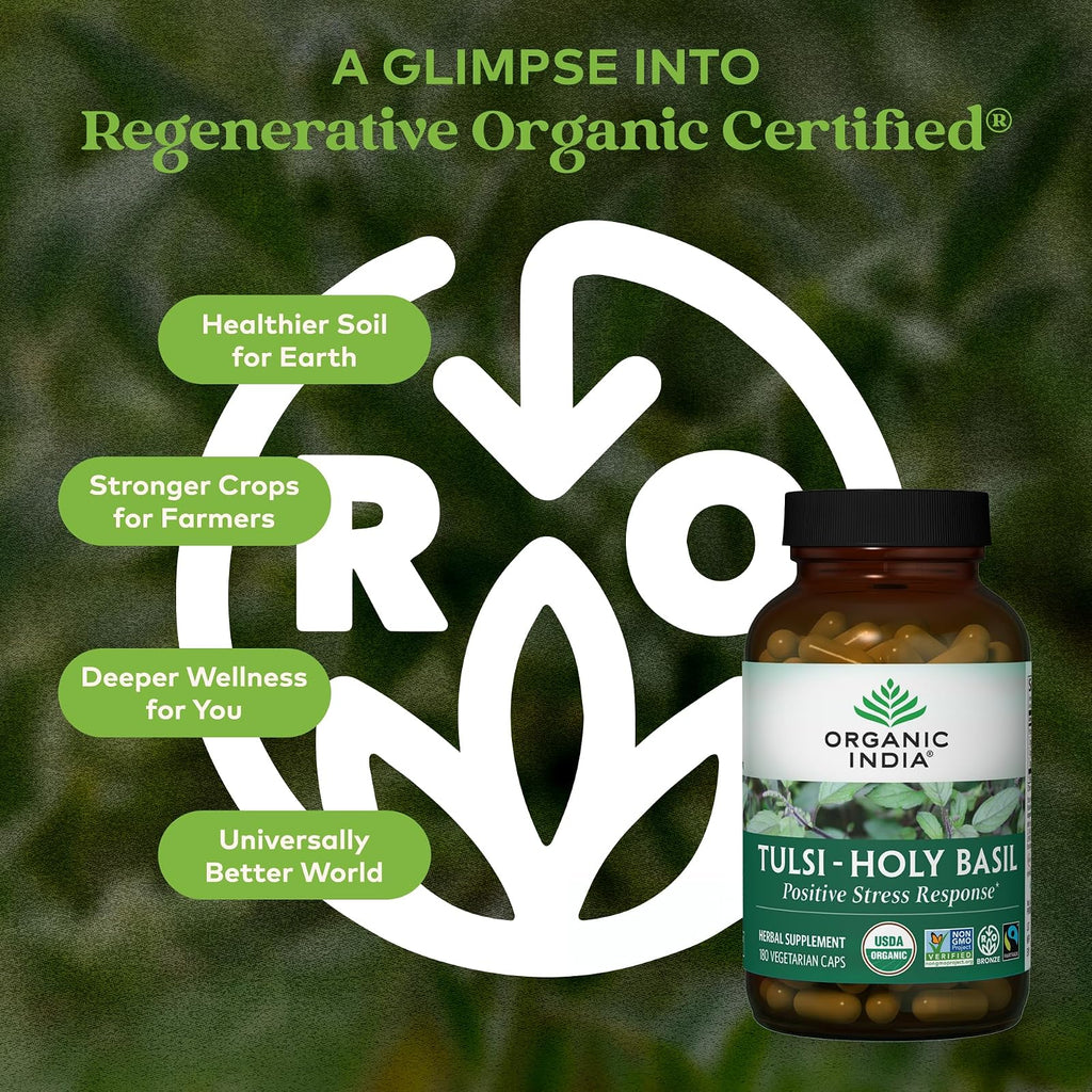 natural stress relief with tulsi extract
