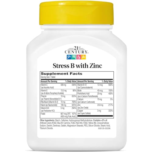 natural stress relief with zinc
