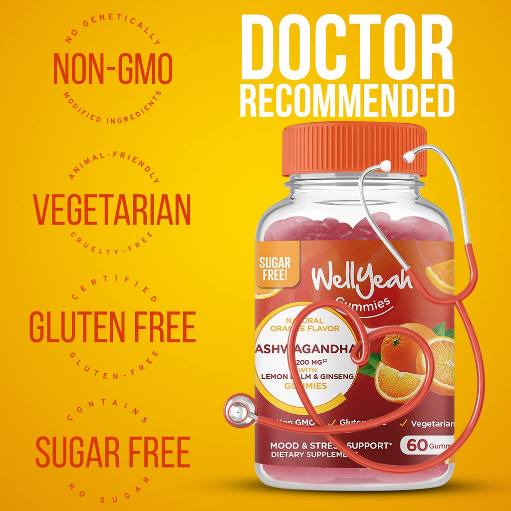 natural stress support ashwagandha gummies