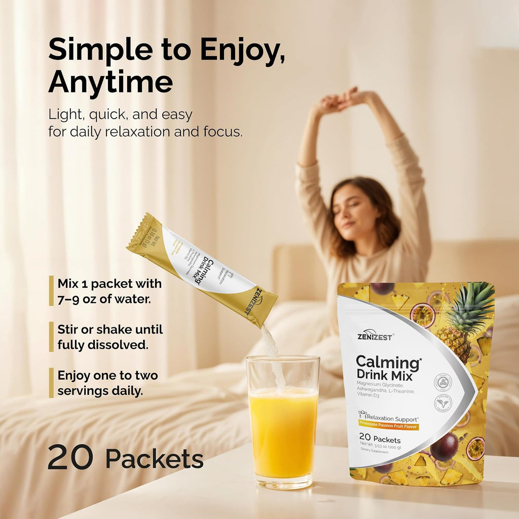 natural stress support drink mix