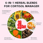 natural stress support gummies for women