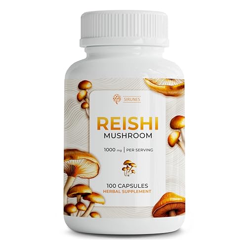 Natural stress support mushroom supplement