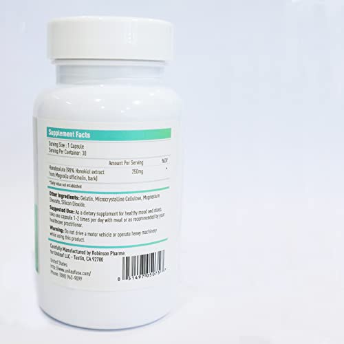 Natural stress support vitamin capsules
