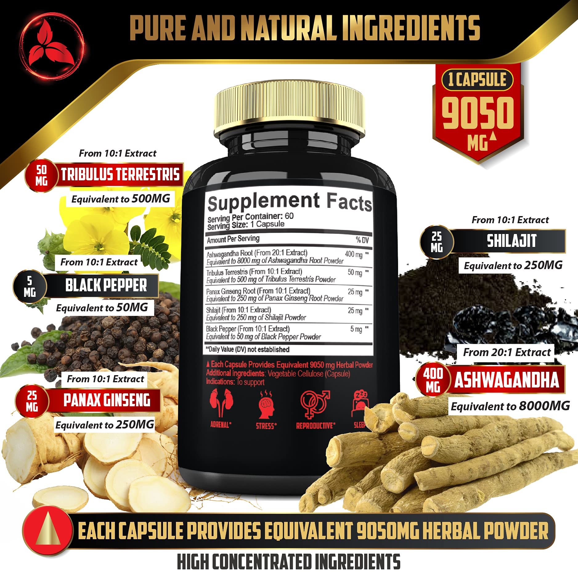 natural stress support with ashwagandha
