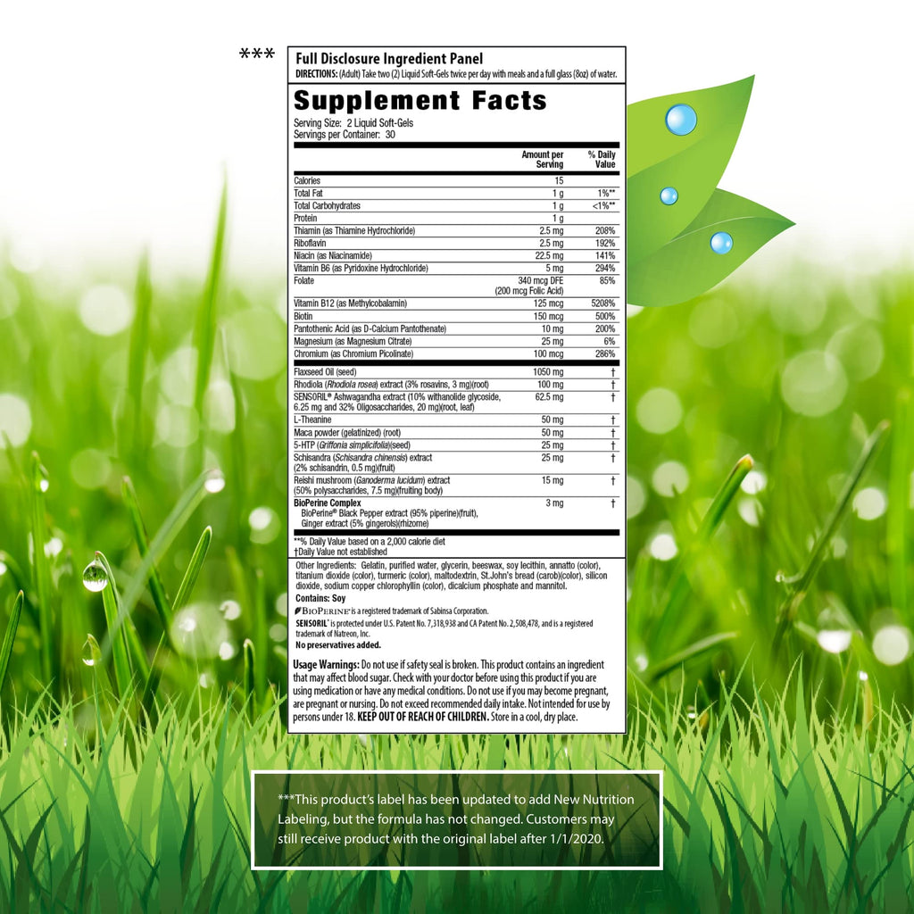 natural stress support with Irwin Naturals