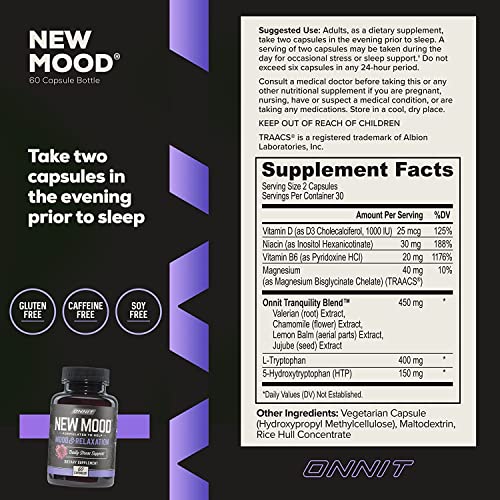 natural stress support with Onnit New Mood