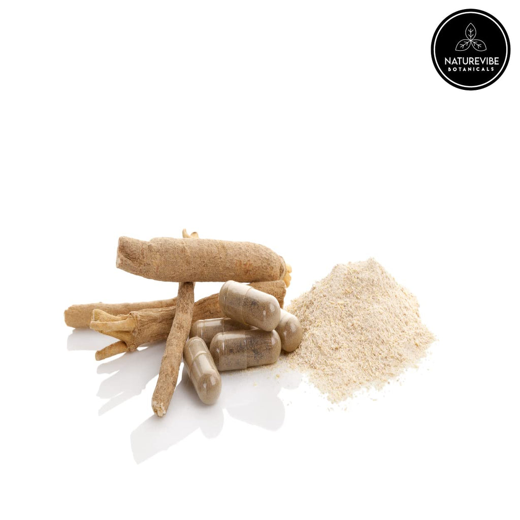 natural stress support with vitamin supplements