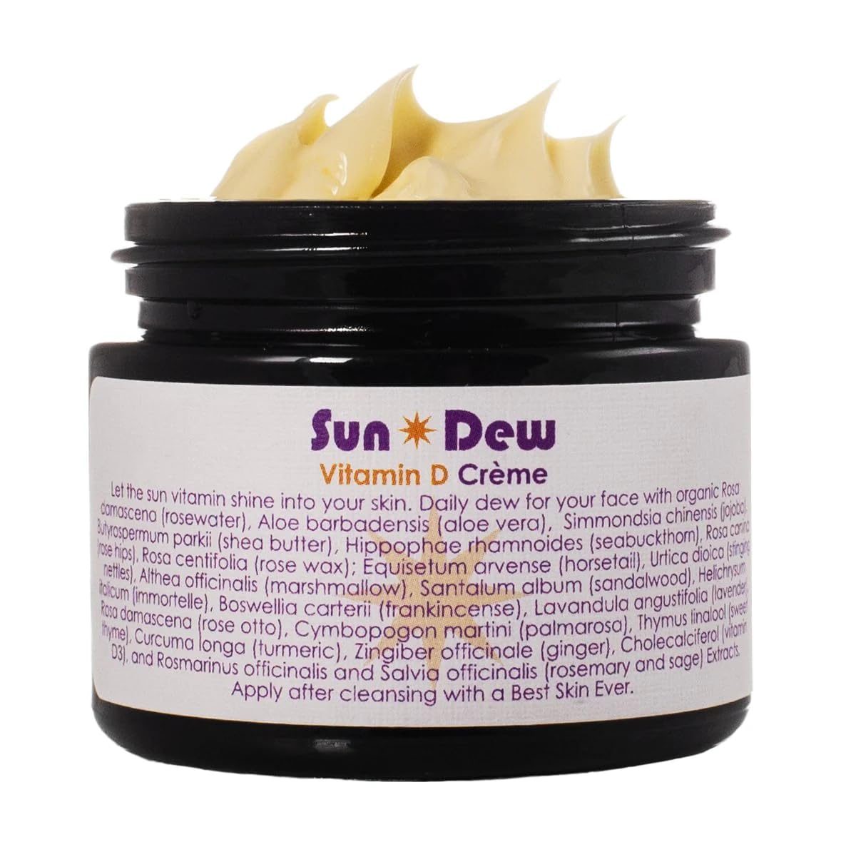 Natural sun protection Vitamin D crème