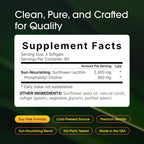 natural sunflower lecithin for brain health