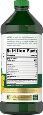 Natural sunflower lecithin for health