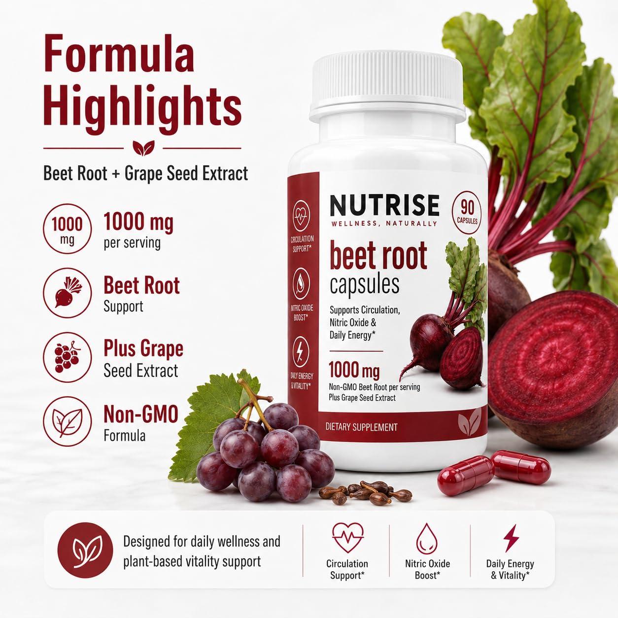 natural superfood beetroot supplement