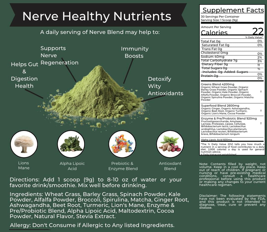 Natural superfood for nerve health