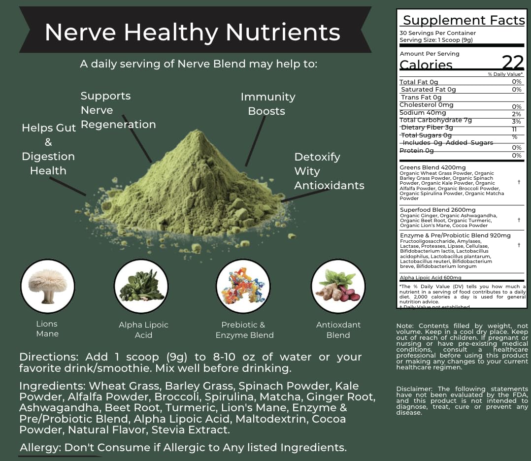 Natural superfood for nerve health