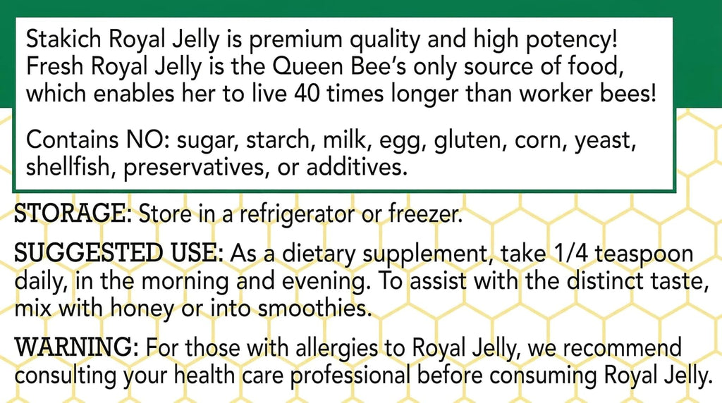 natural superfood Royal Jelly