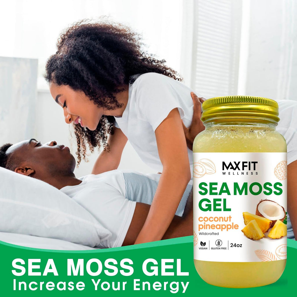 Natural superfood sea moss gel