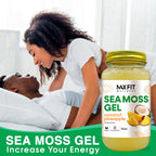 Natural superfood sea moss gel