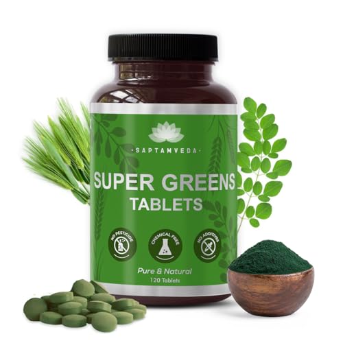 natural supergreen tablets with moringa