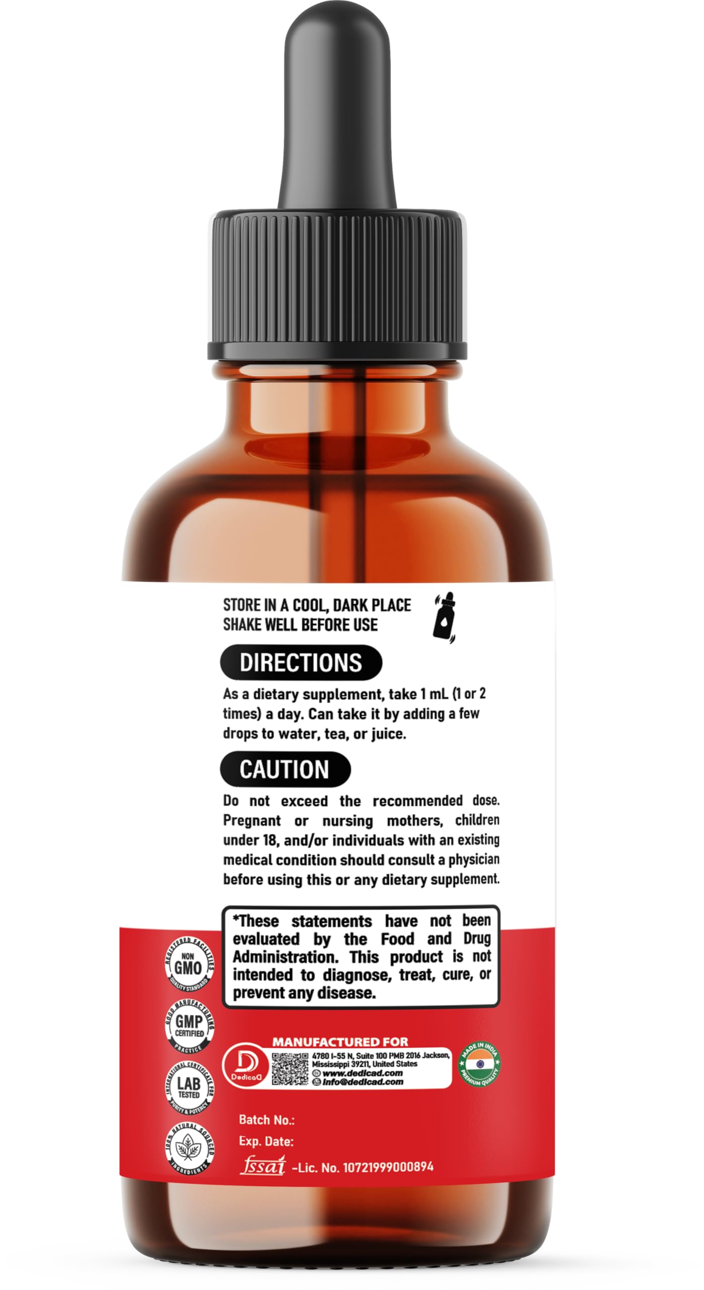 Natural supplement for balanced blood sugar
