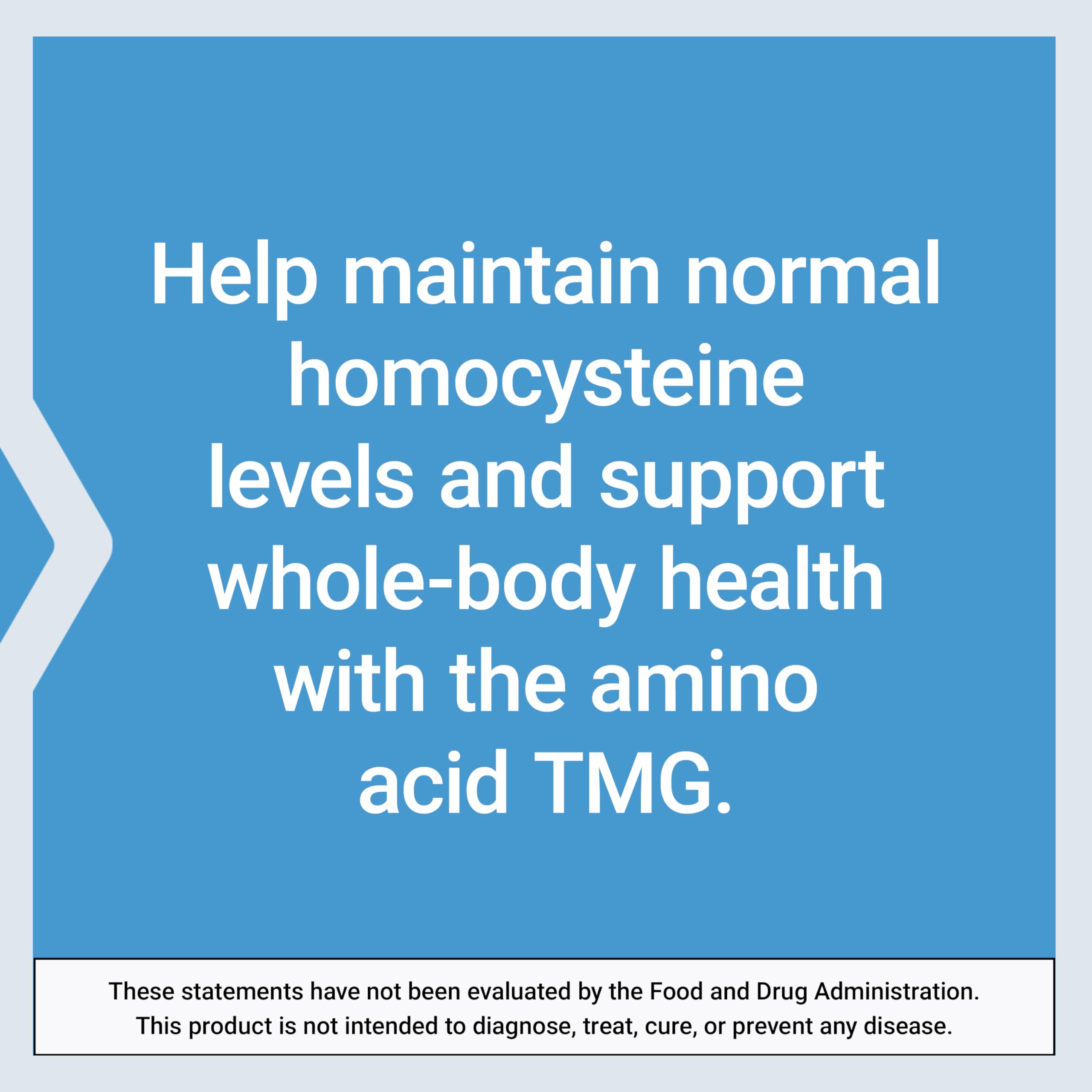 Natural supplement for balanced homocysteine